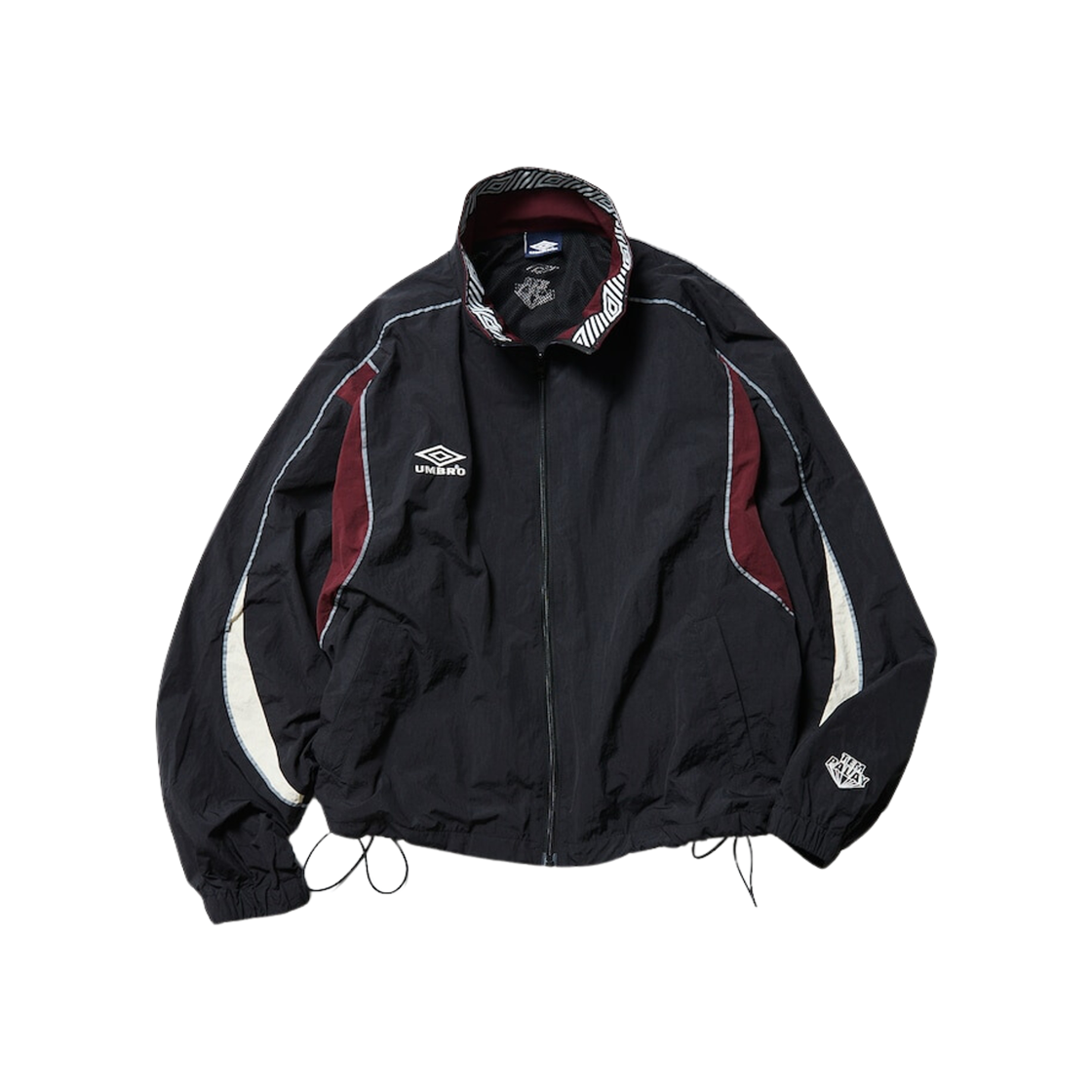 엄브로 x 템파레이 x 프릭스 스토어 나일론 트랙 자켓 블랙 | Umbro | KREAM
