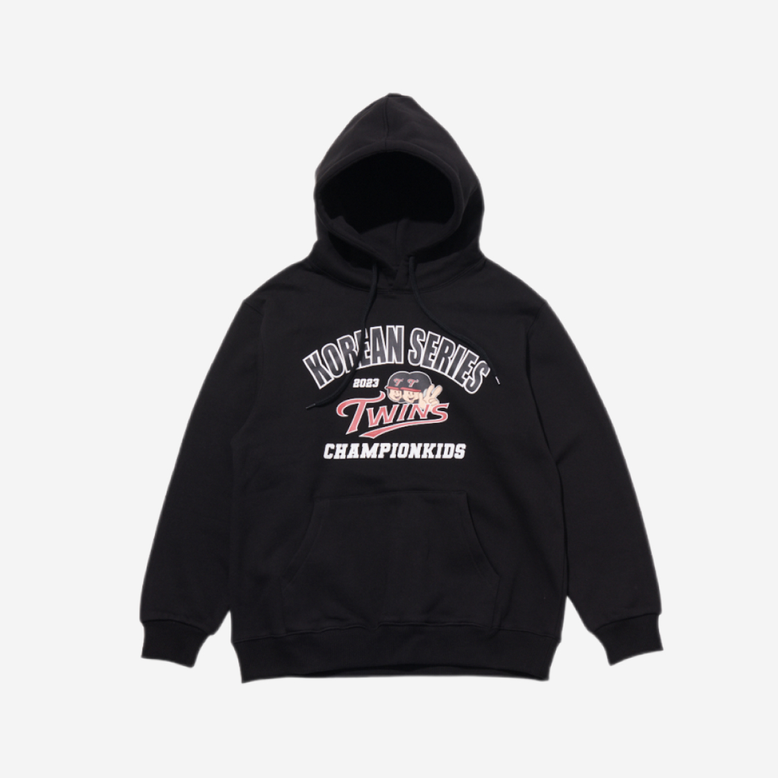 빠더너스 x LG 트윈스 챔피온키즈 후드 블랙 | BDNS-LG TWINS | KREAM