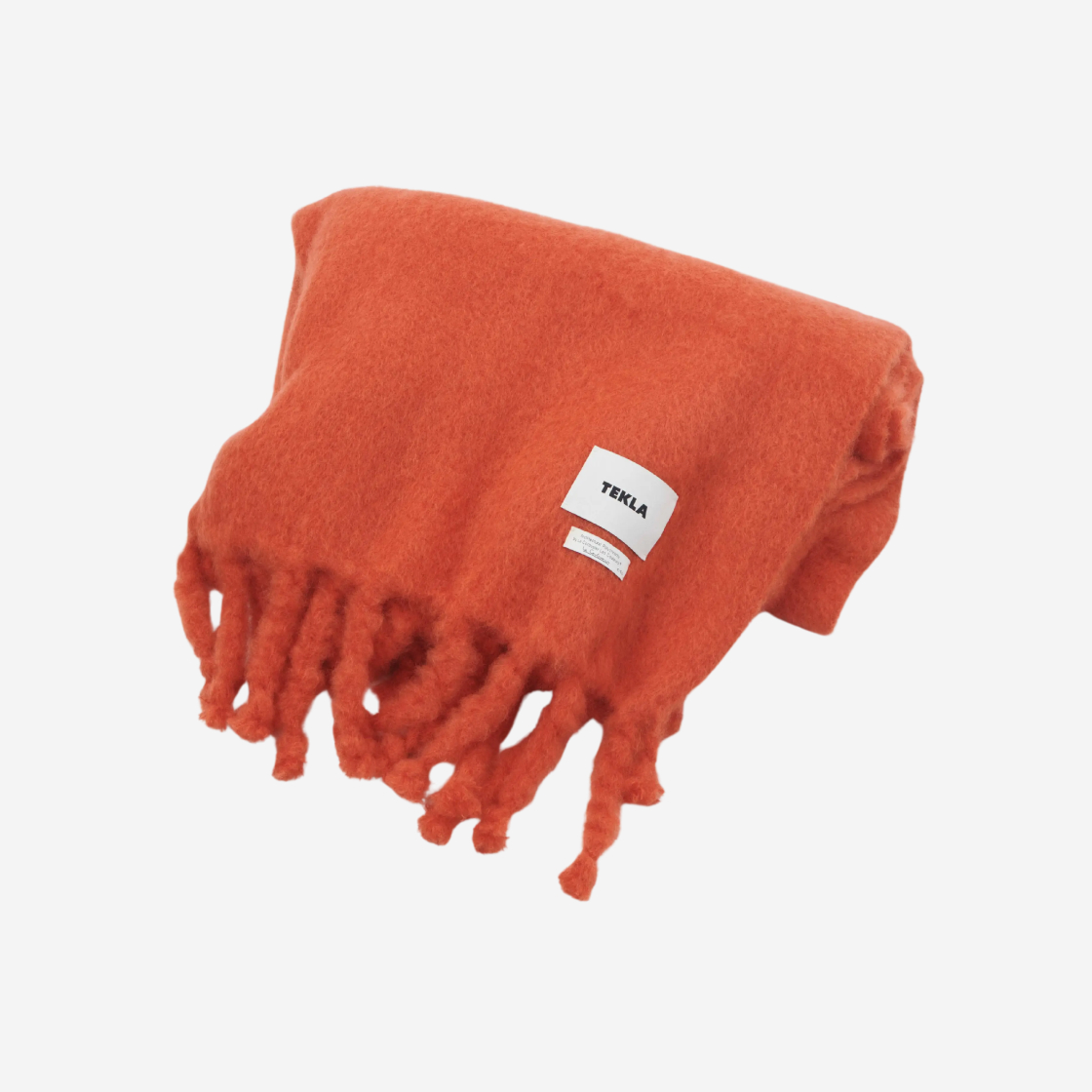 테클라 모헤어 블랭킷 오렌지 | Tekla | KREAM
