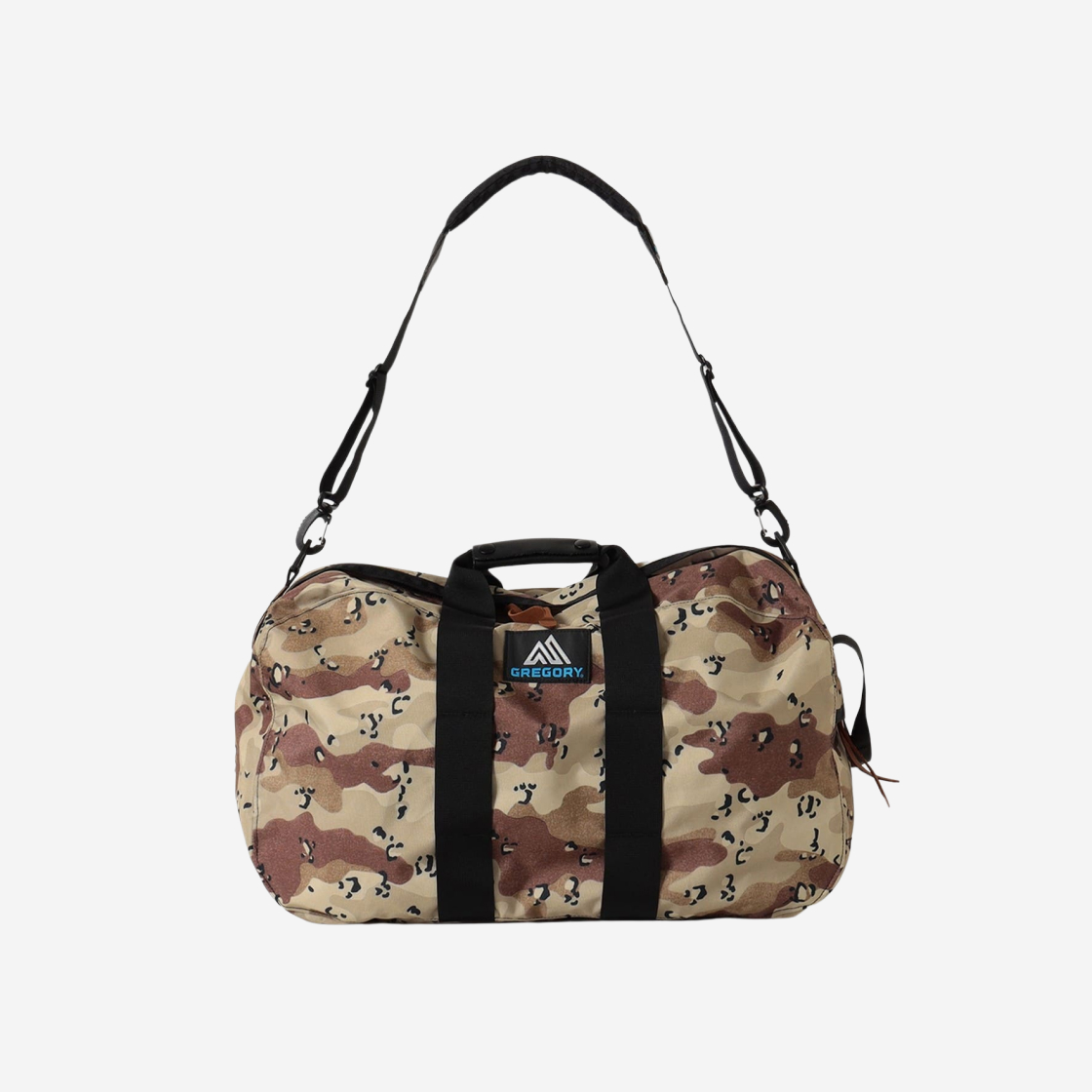 그레고리 x 빔즈 더플백 M 초코 칩 카모 | Gregory | KREAM