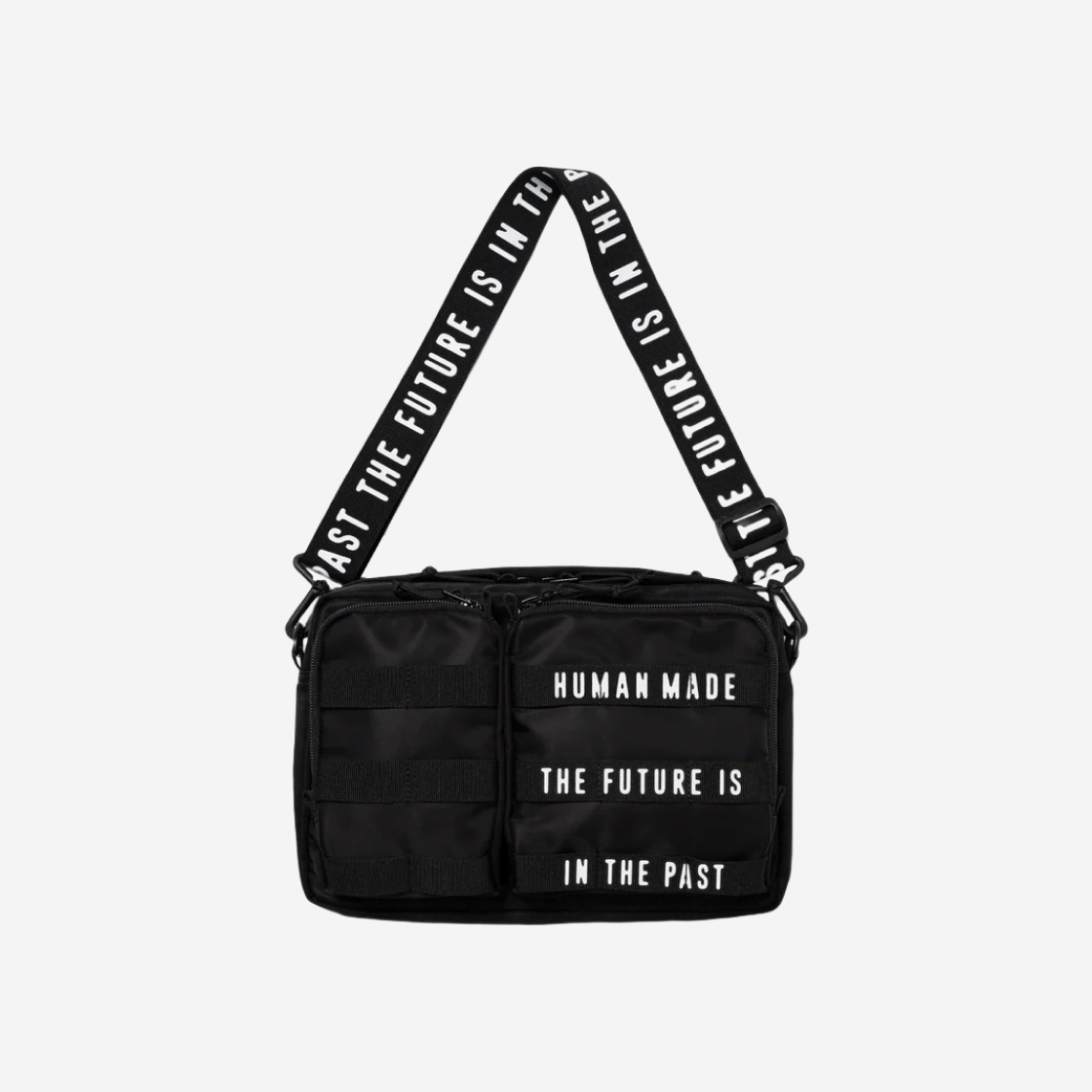 휴먼 메이드 밀리터리 파우치 라지 블랙 | Human Made | KREAM