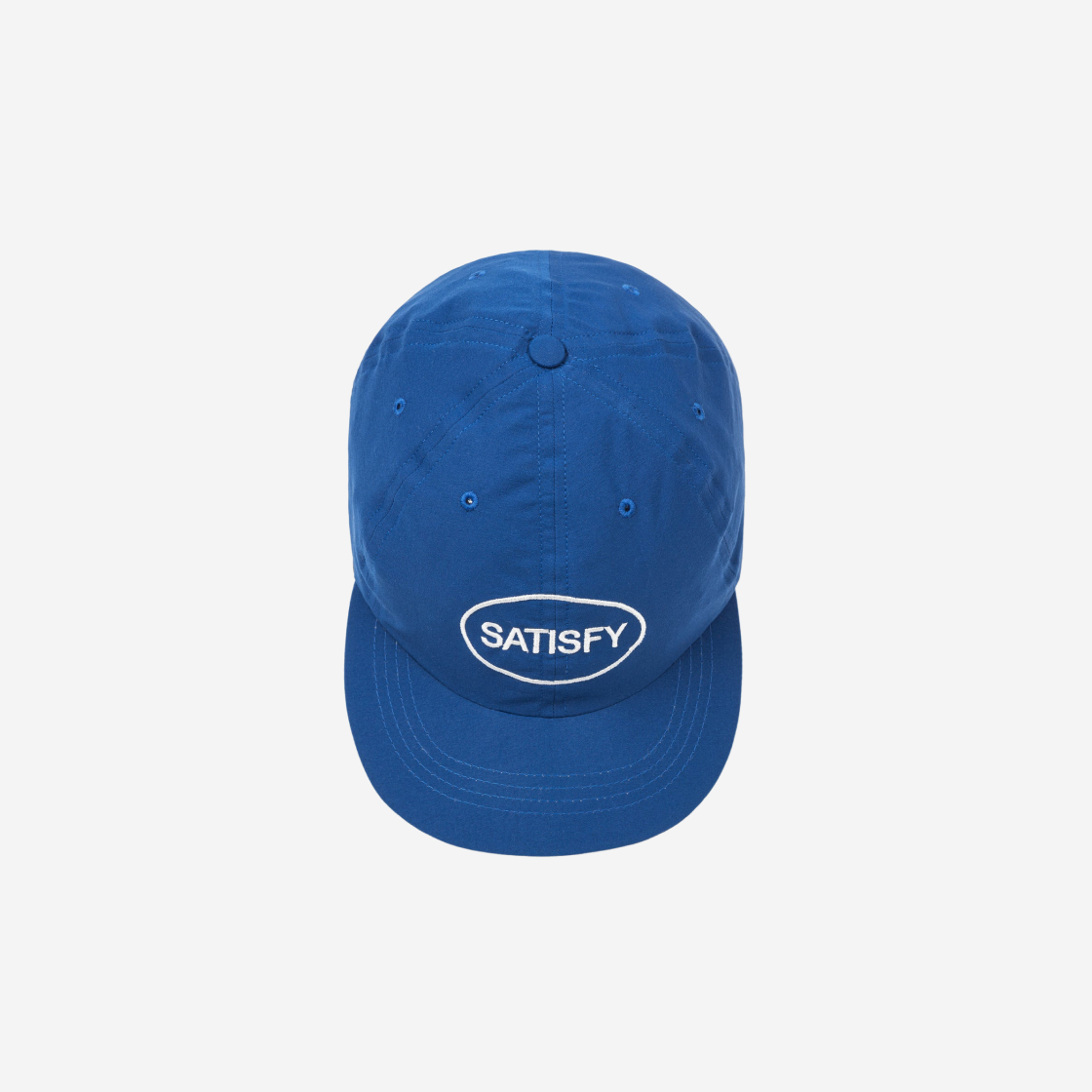 새티스파이 피스쉘 러닝 캡 블루 | Satisfy | KREAM