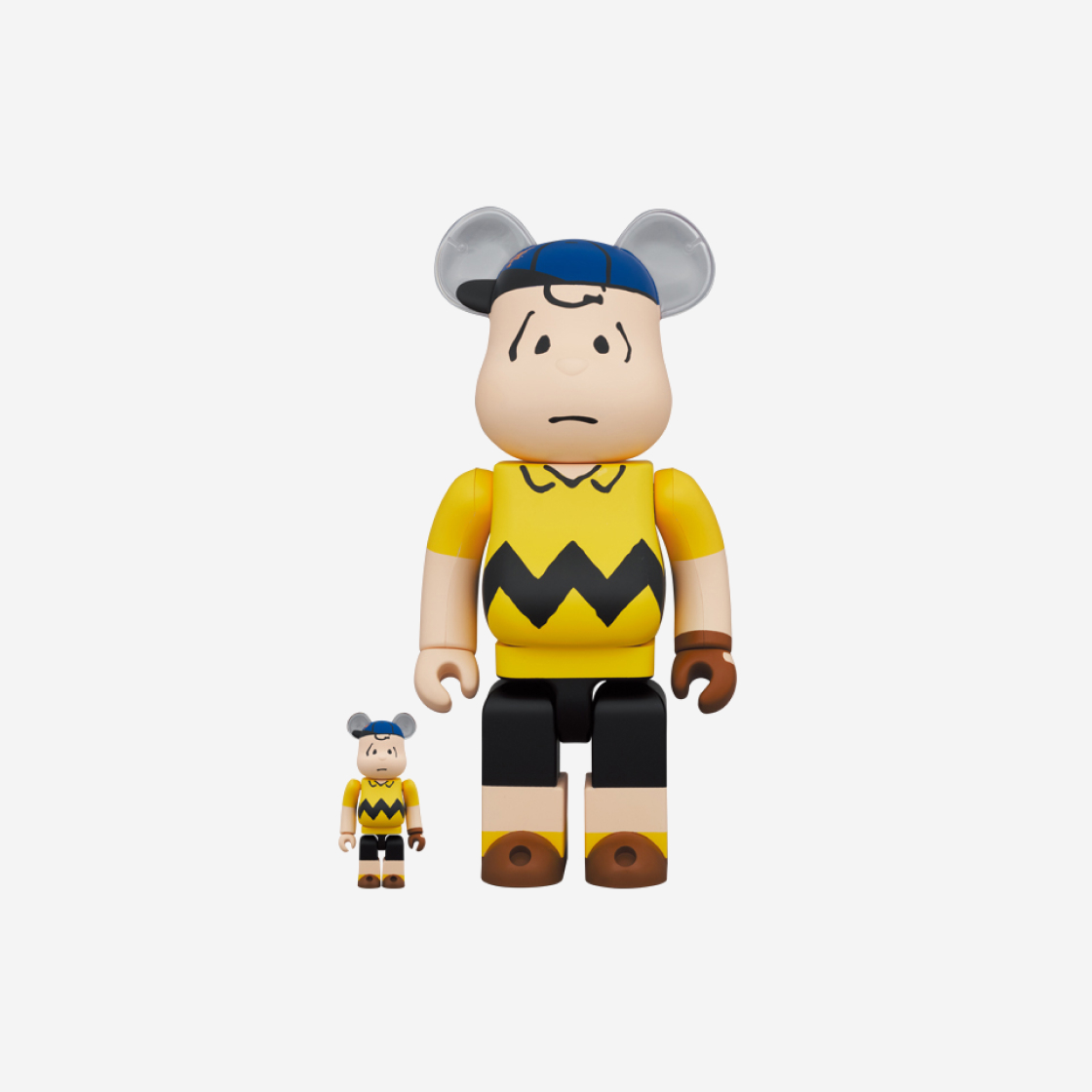 베어브릭 x MLB x 피너츠 뉴욕 메츠 찰리 브라운 100% & 400% 세트 | Bearbrick | KREAM