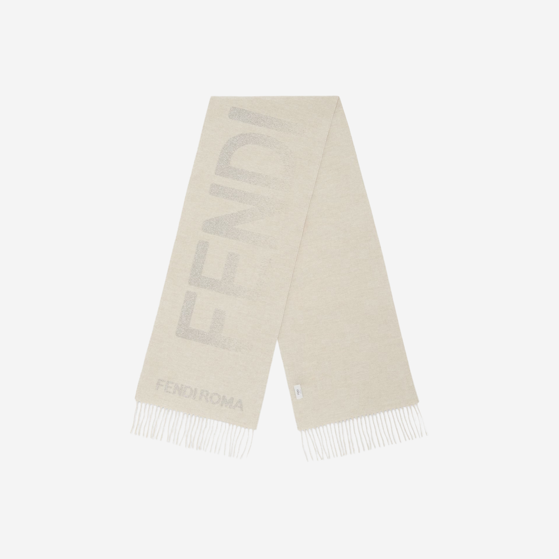 펜디 울 캐시미어 스카프 베이지 | Fendi | KREAM