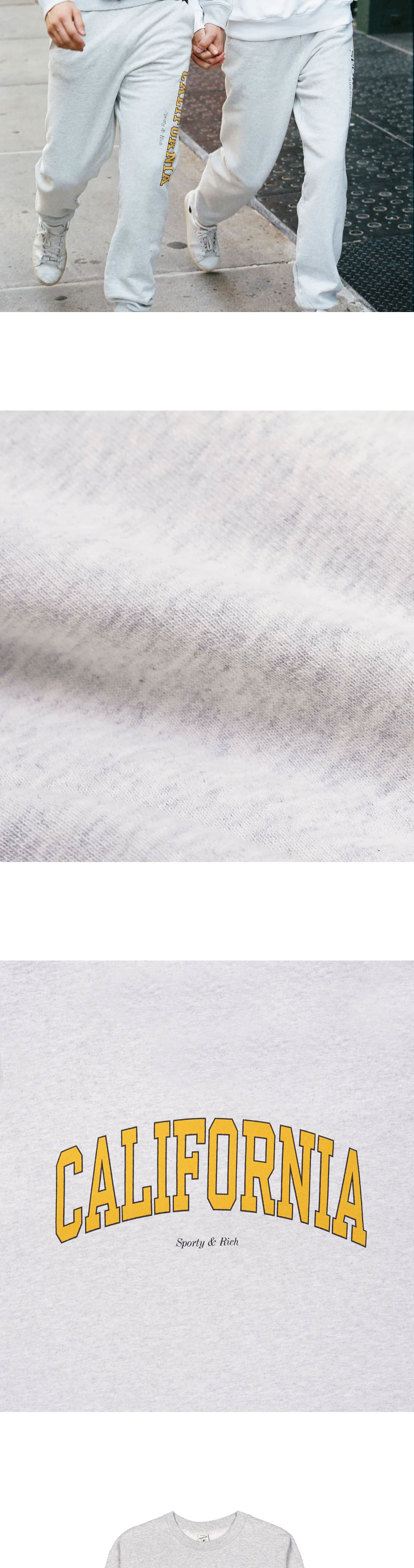 스포티 앤 리치 캘리포니아 크루넥 | Minority | KREAM