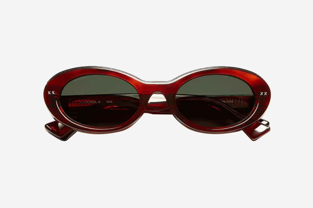 렉솔라 이다 선글라스 번트 토르트 G15 | Minority | KREAM