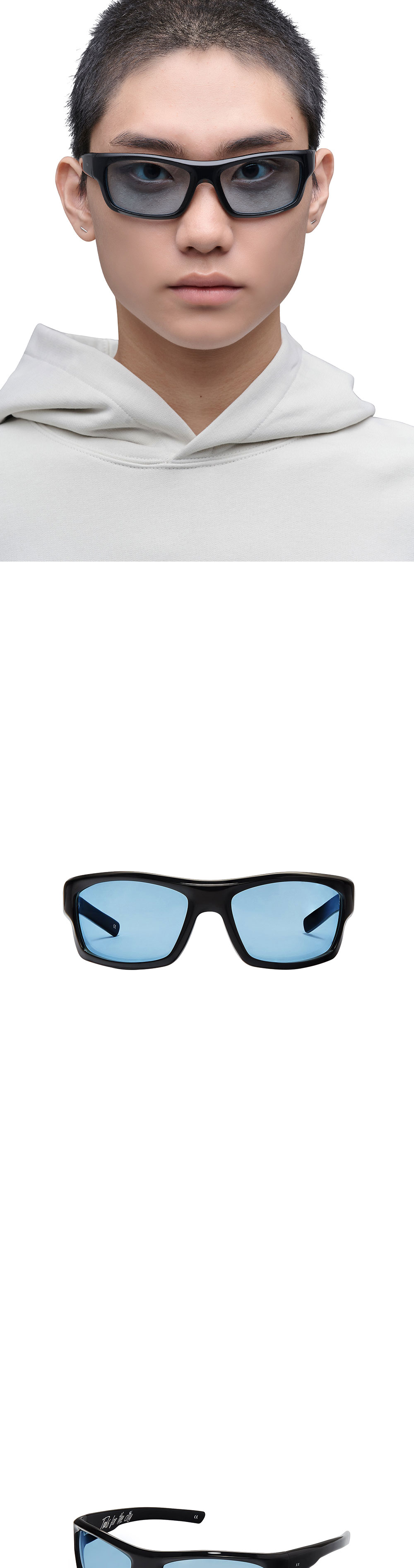 렉솔라 네오선글라스 블랙 블루 | Minority | KREAM