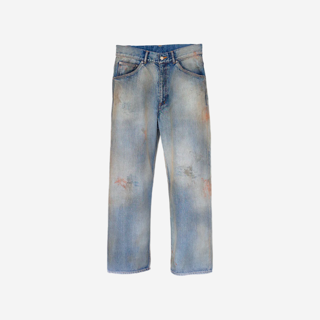 안셀름 셀비지 데님 스트레이트 5포켓 팬츠 인디고 | Ancellm | KREAM