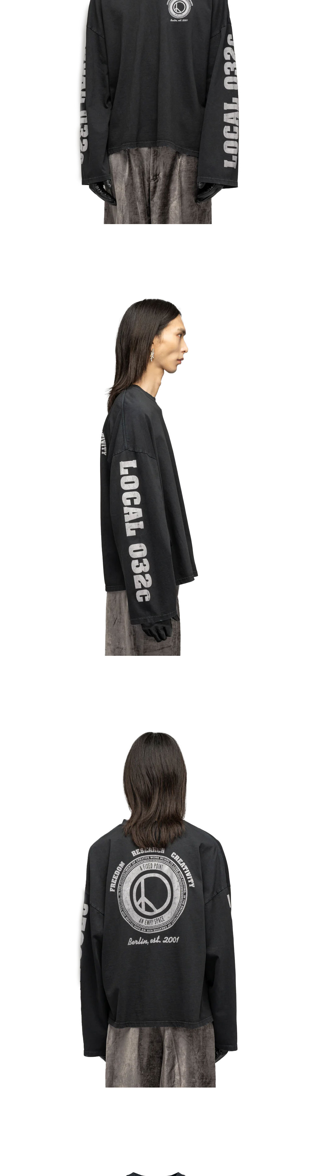 032C 레피티션 로컬 박시 롱슬리브 | Minority | KREAM