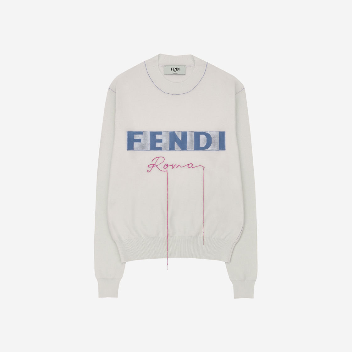(W) 펜디 캐시미어 점퍼 화이트 | Fendi | KREAM