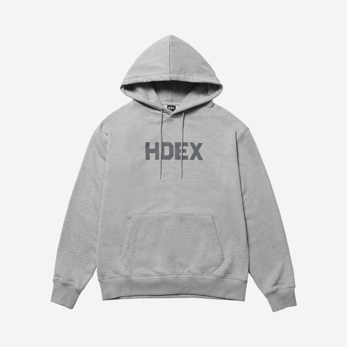 에이치덱스 메인로고 후디 그레이 | HDEX | KREAM