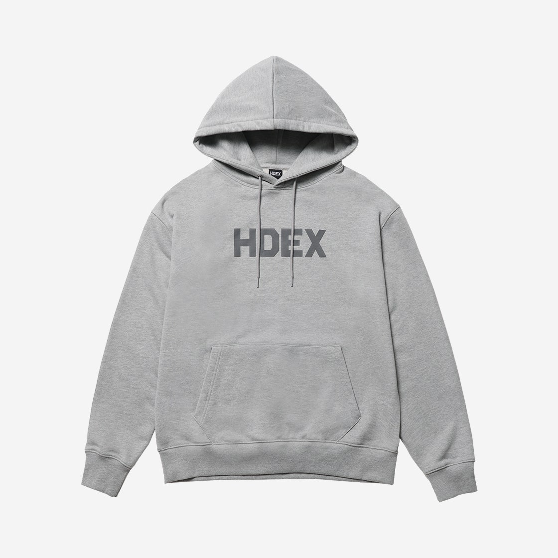 에이치덱스 메인로고 후디 그레이 | HDEX | KREAM