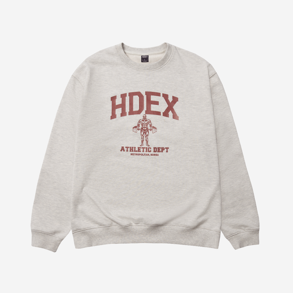 에이치덱스 컴프레이션 스웨트셔츠 오트밀 | HDEX | KREAM