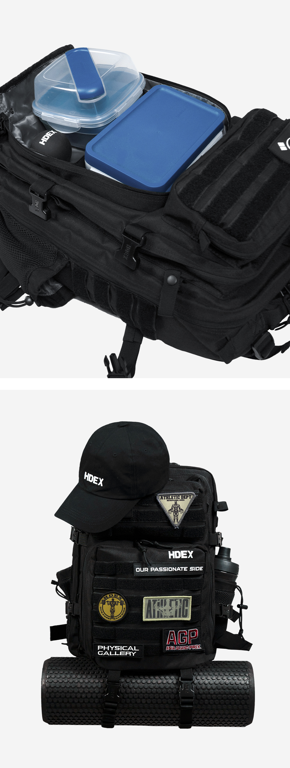 에이치덱스 스탠다드 짐 코듀라 백팩 블랙 | HDEX | KREAM