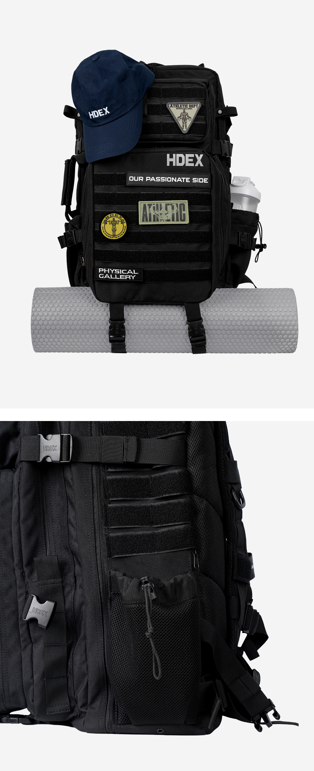 에이치덱스 프로 짐 코듀라 백팩 블랙 | HDEX | KREAM