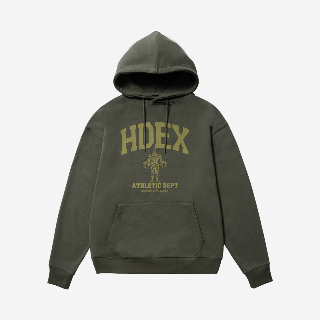 에이치덱스 컴프레이션 후디 스모키브라운 | HDEX | KREAM