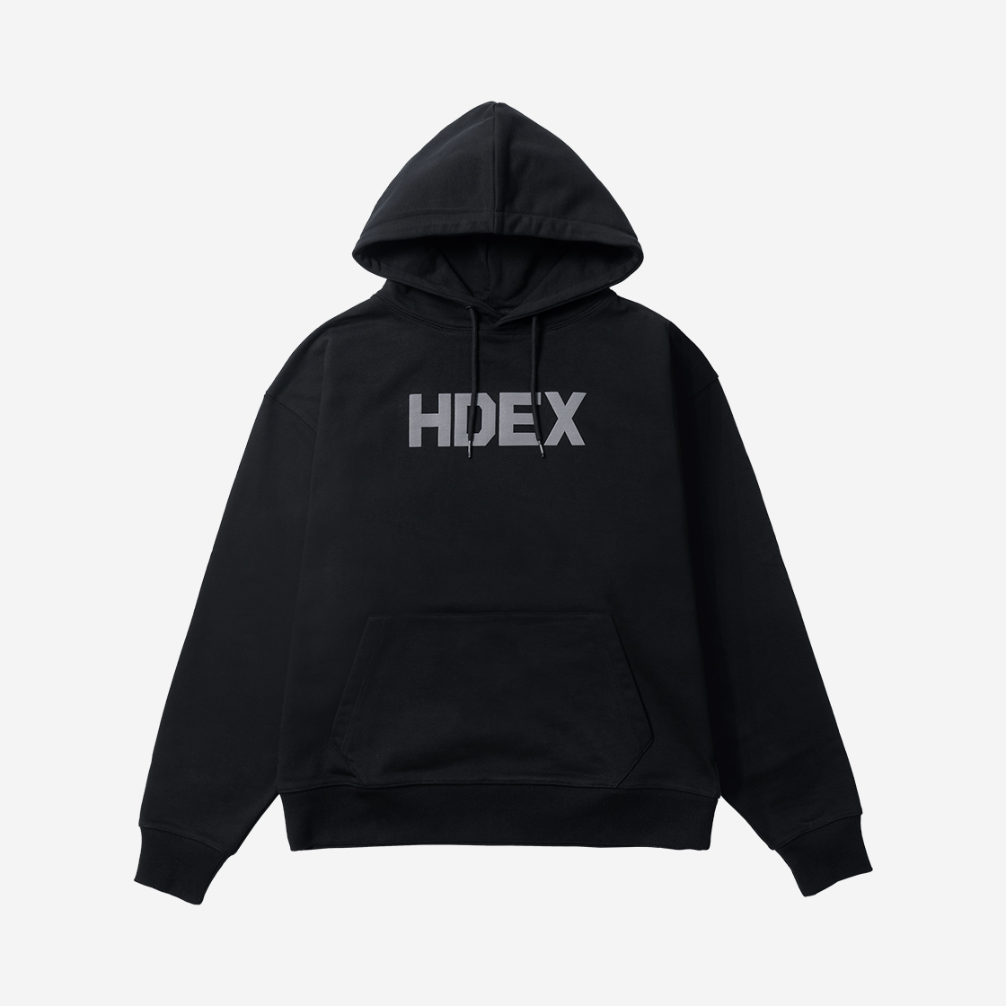 에이치덱스 메인로고 후디 블랙 | HDEX | KREAM
