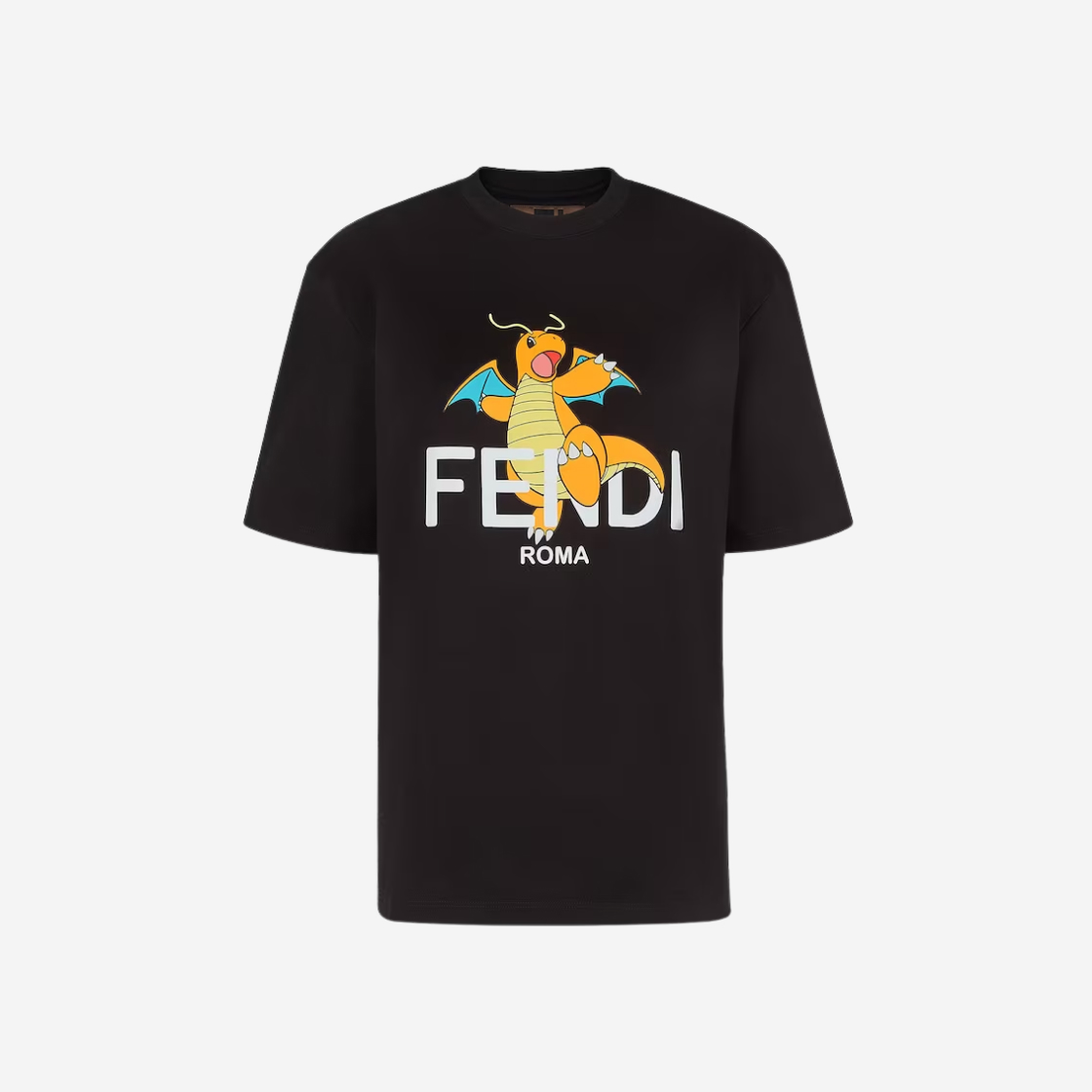 (W) 펜디 x 프라그먼트 x 포켓몬 티셔츠 블랙 | Fendi | KREAM