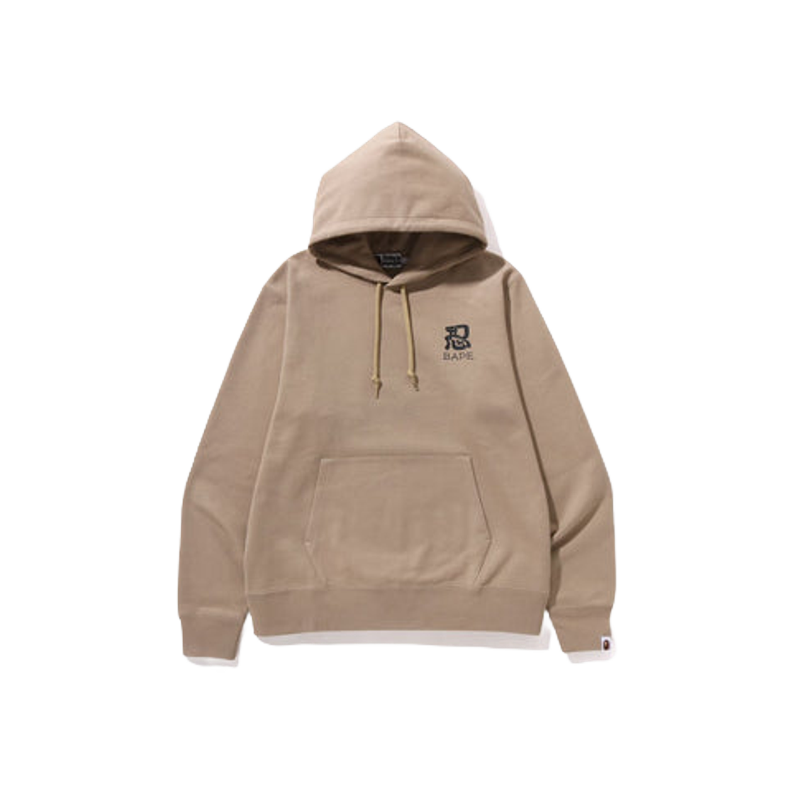 베이프 닌자 컬리지 풀오버 후드 베이지 | BAPE | KREAM