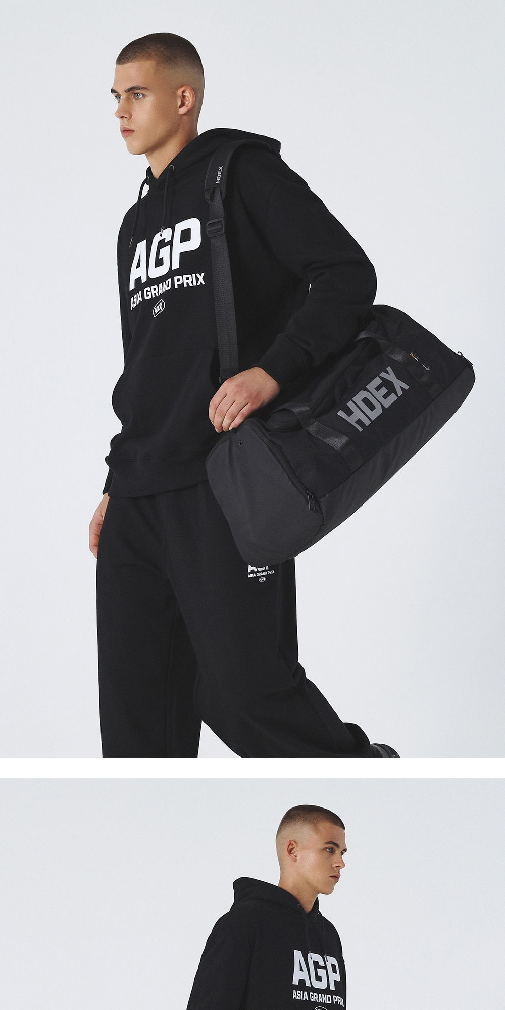 에이치덱스 인텐스 코듀라 더플백 블랙 | HDEX | KREAM