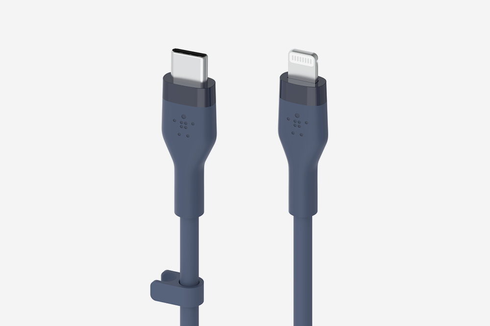 벨킨 플렉스 USB-C to 라이트닝 아이폰 고속 충전 케이블 1M CAA009bt1M 블루 | Belkin | KREAM