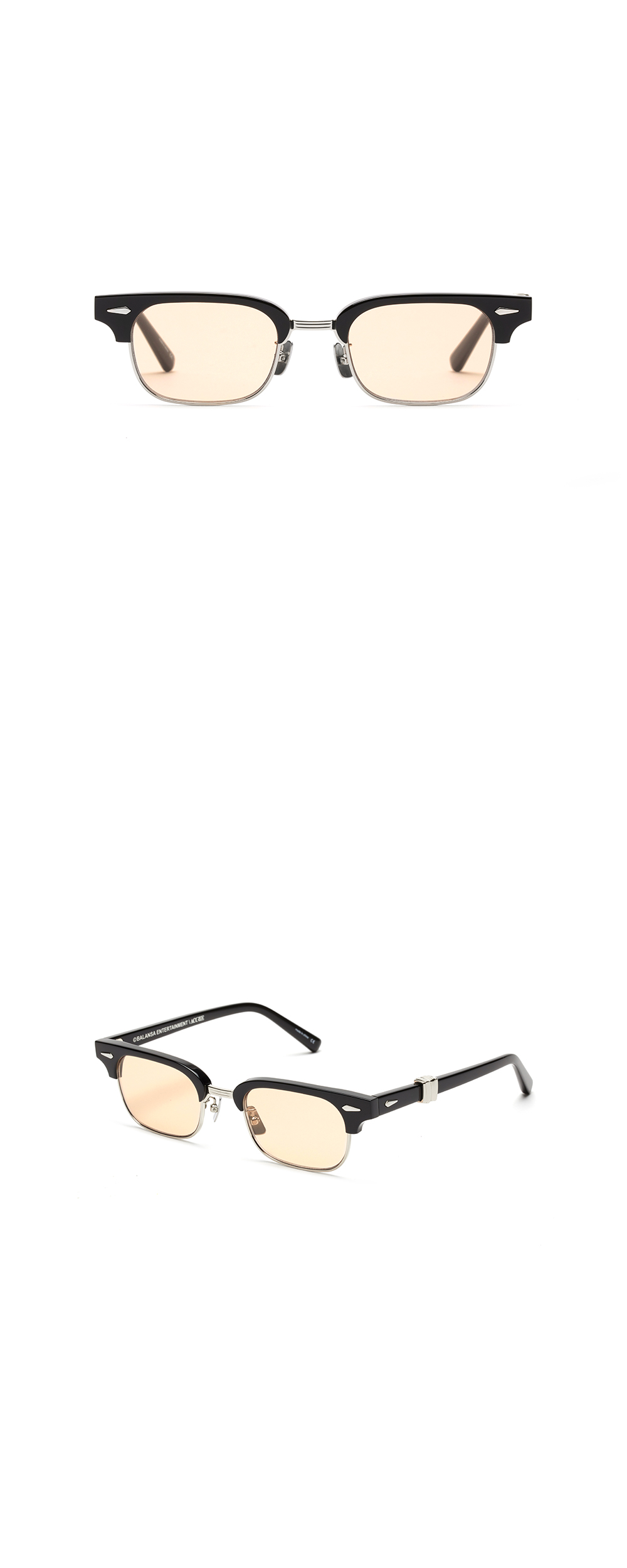 어크루 x 발란사 비디오 선글라스 블랙 | Accrue | KREAM