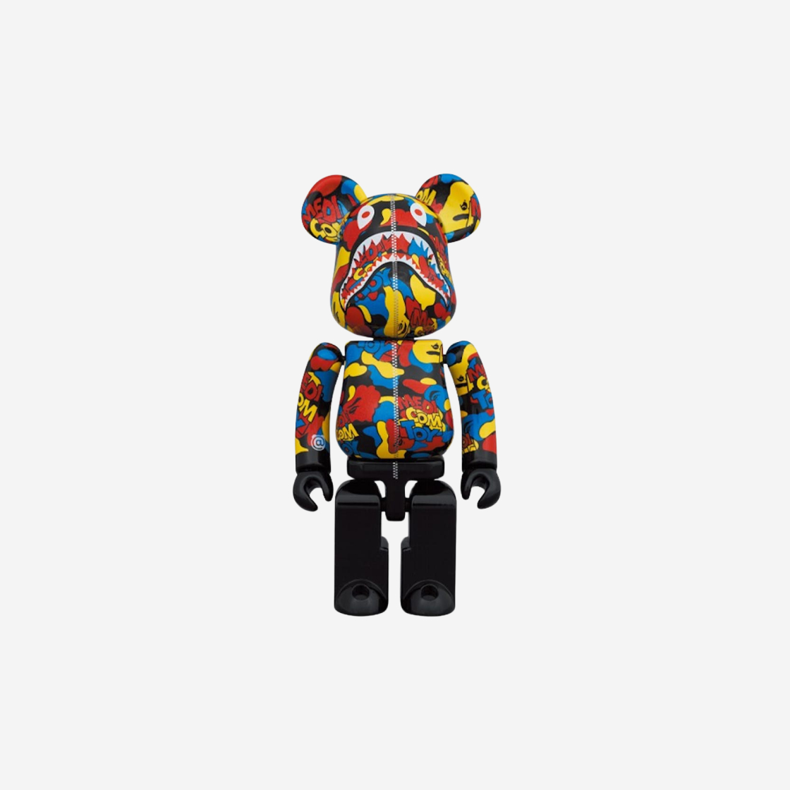 베어브릭 x 베이프 메디콤 토이 초합금 카모 샤크 멀티 200% | Bearbrick | KREAM