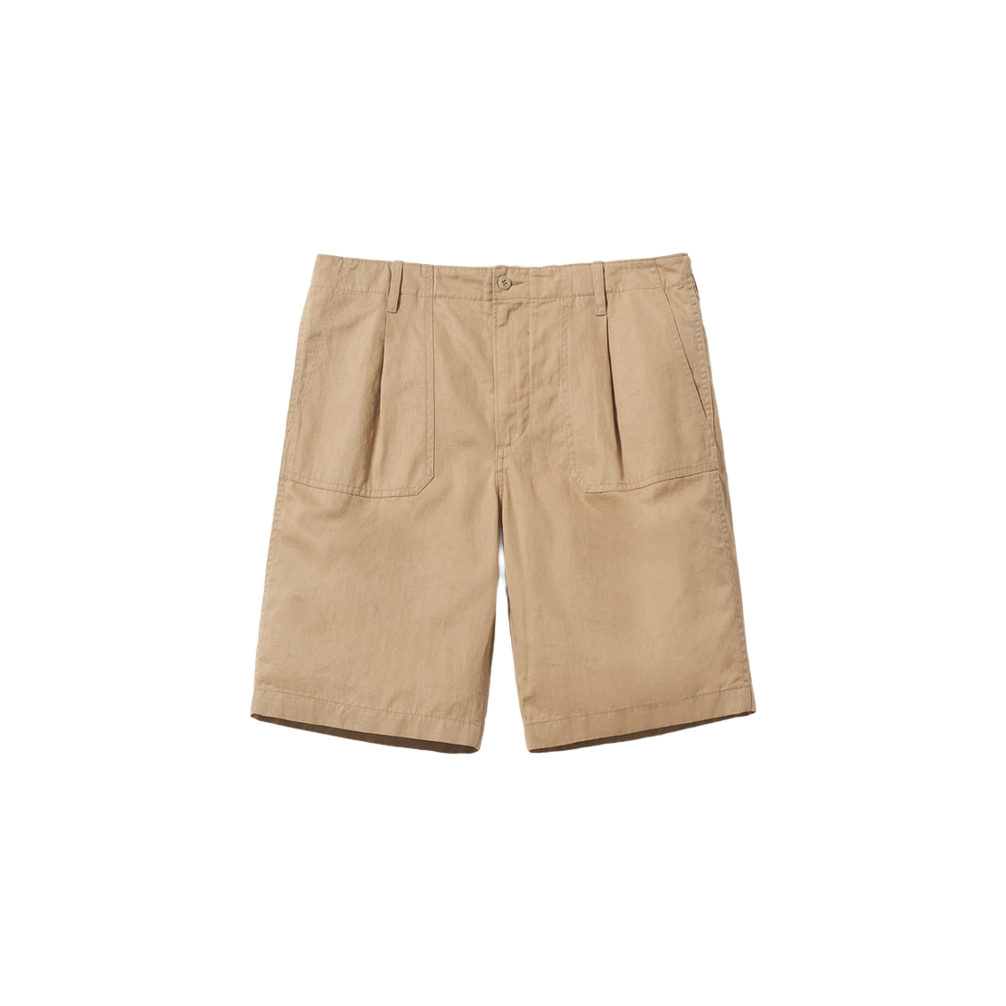 포터리 원 플리츠 퍼티그 쇼츠 베이지 | Pottery | KREAM