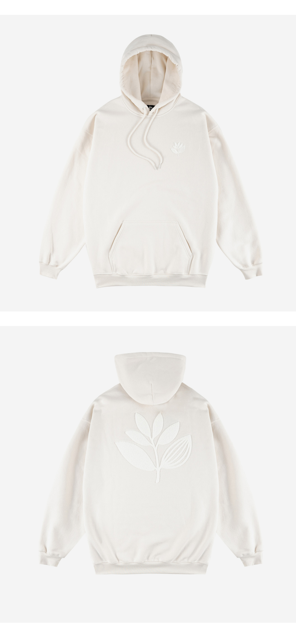 마젠타 스케이트보드 테리 플랜트 후디 내추럴 | Magenta Skateboards | KREAM