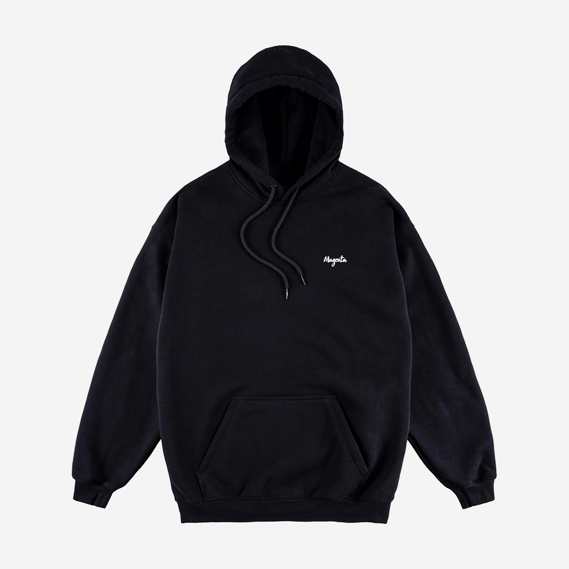 마젠타 스케이트보드 페팃 벨루어 후디 블랙 | Magenta Skateboards | KREAM