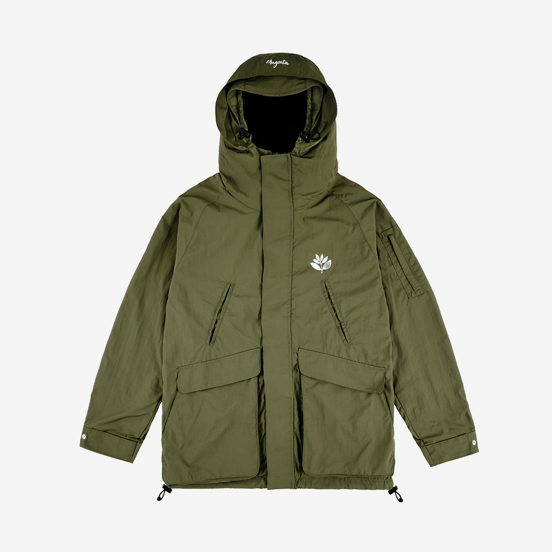 마젠타 스케이트보드 레인폴 자켓 그린 | Magenta Skateboards | KREAM