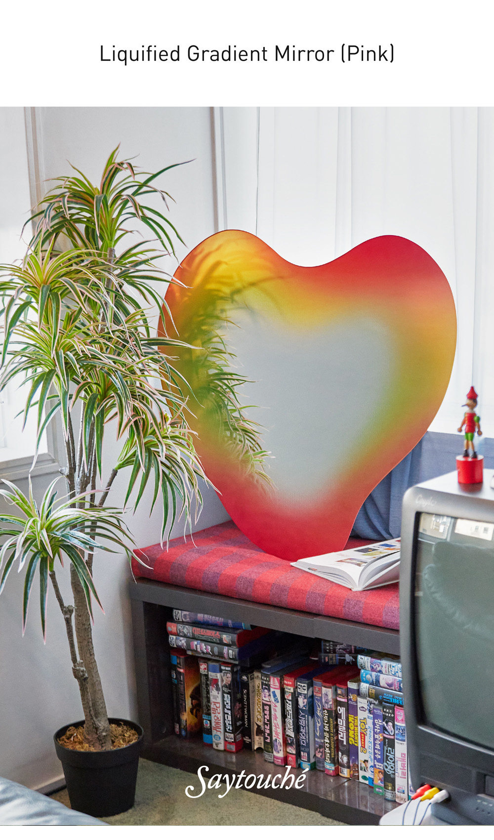 세이투셰 리퀴파이드 그라디언트 미러 핑크 | Say Touche | KREAM