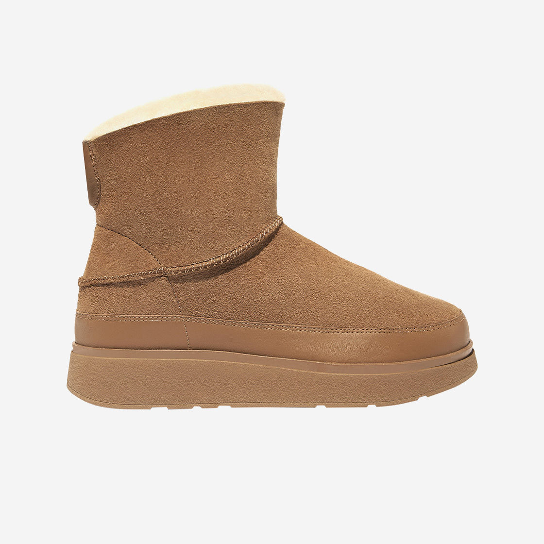 핏플랍 우먼 젠-FF 시어링 미니 부츠 데저트 탄 | FITFLOP | KREAM