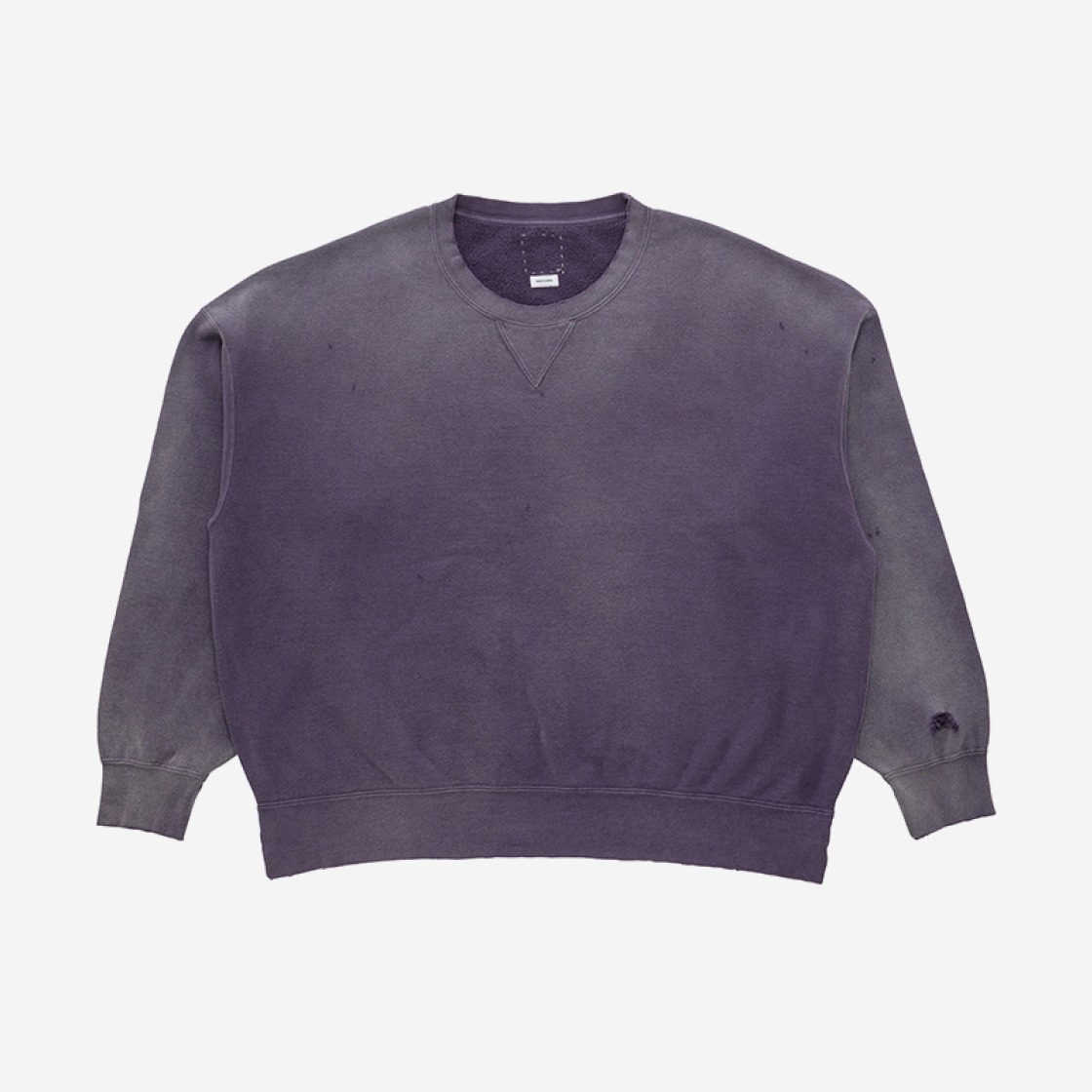 비즈빔 앰플러스 SB 스웨트 롱슬리브 크래쉬 퍼플 - 24SS | Visvim | KREAM