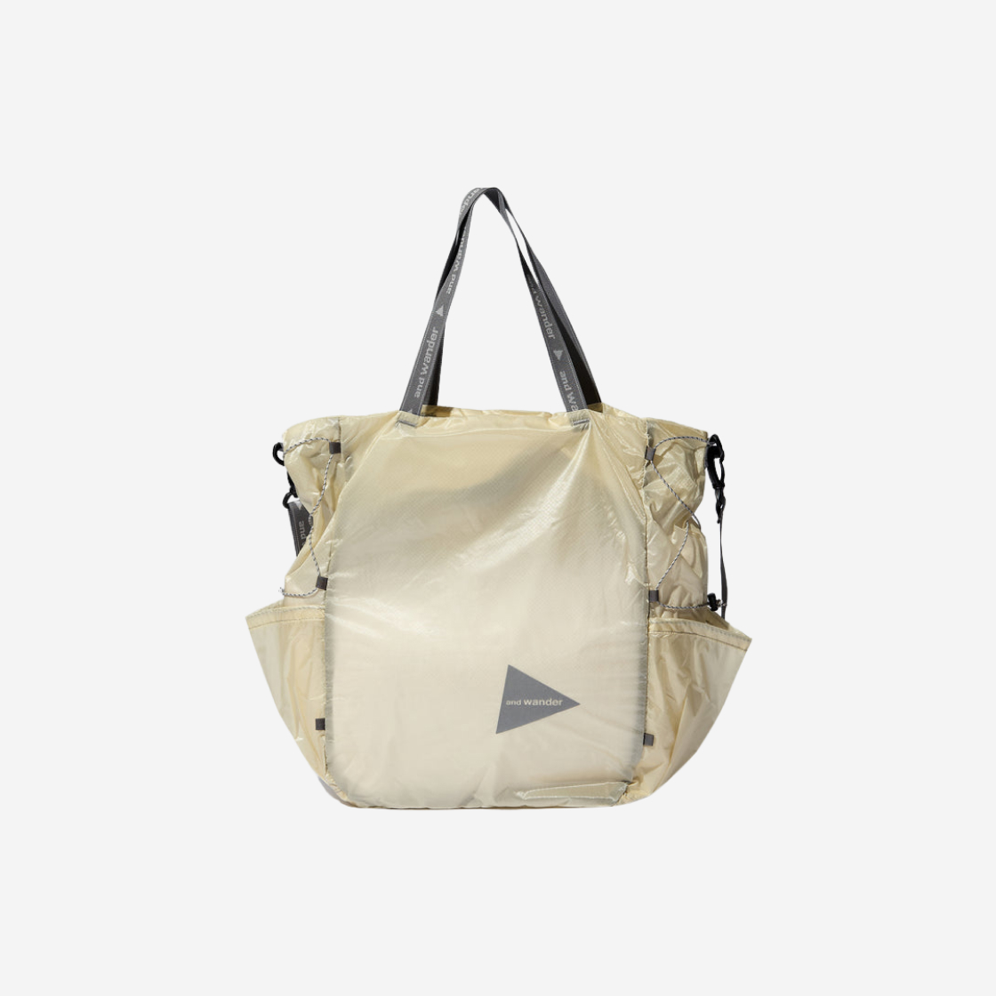 앤드 원더 실 토트백 오프 화이트 | And Wander | KREAM