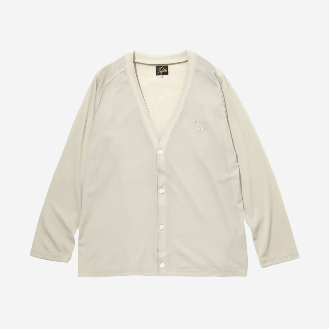 니들스 브이넥 폴리 메쉬 가디건 토프 | Needles | KREAM