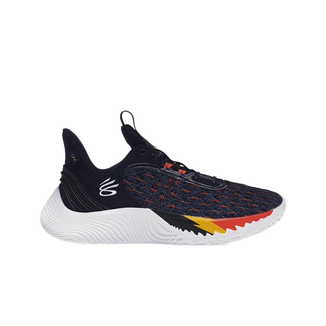 언더아머 커리 플로우 9 블루 오렌지 Under Armour Kream