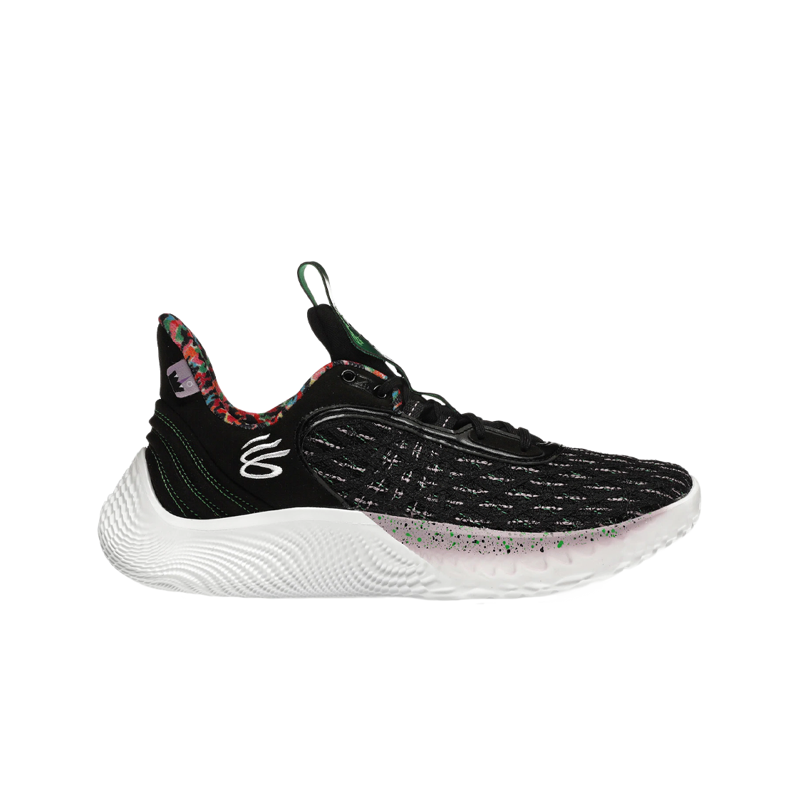 언더아머 커리 플로우 9 블랙 바이올렛 Under Armour Kream