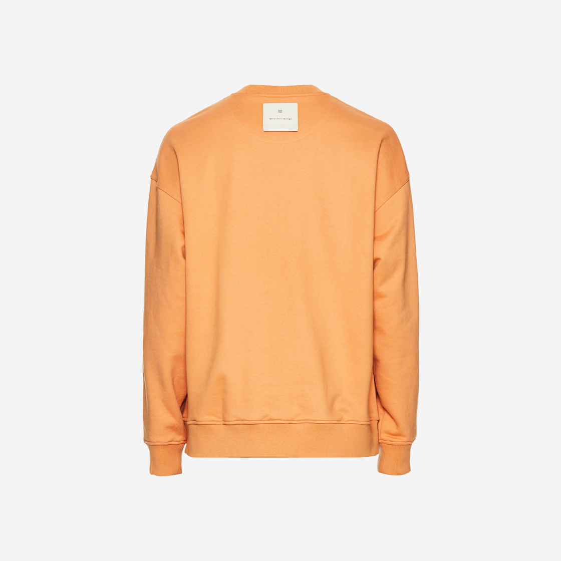 우영미 레더 패치 스웨트셔츠 살몬 - 23FW | Wooyoungmi | KREAM