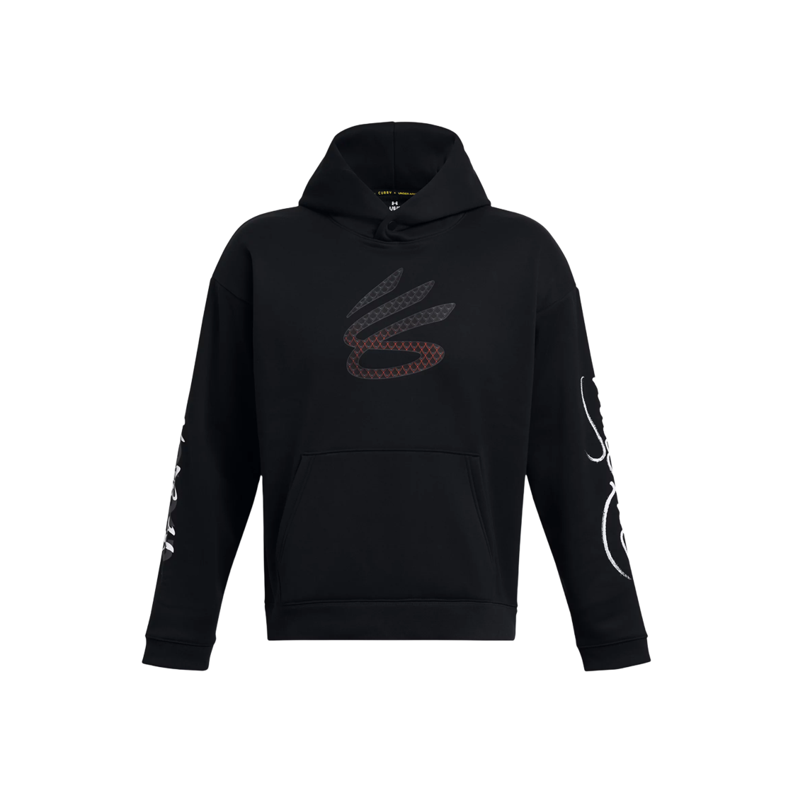 언더아머 X 브루스 리 커리 후드 블랙 Under Armour Kream