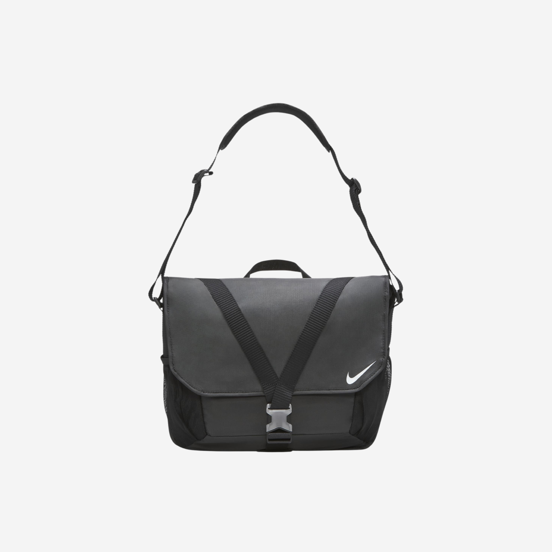 나이키 NSW 에센셜 메신저 백 17L 블랙 아이언 그레이 | Nike | KREAM