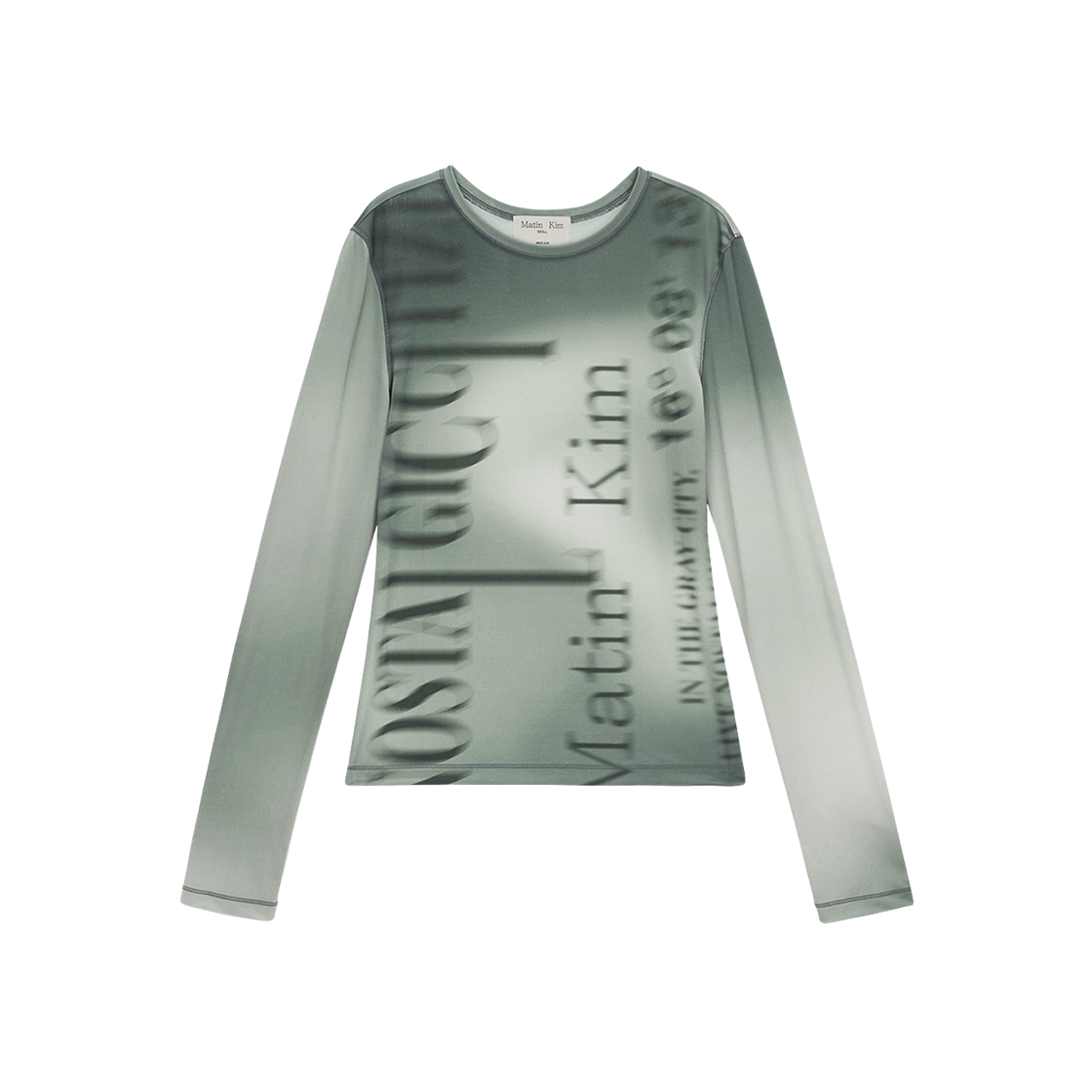 (W) 마뗑킴 노스탤직 프린트 탑 카키 | Matin Kim | KREAM
