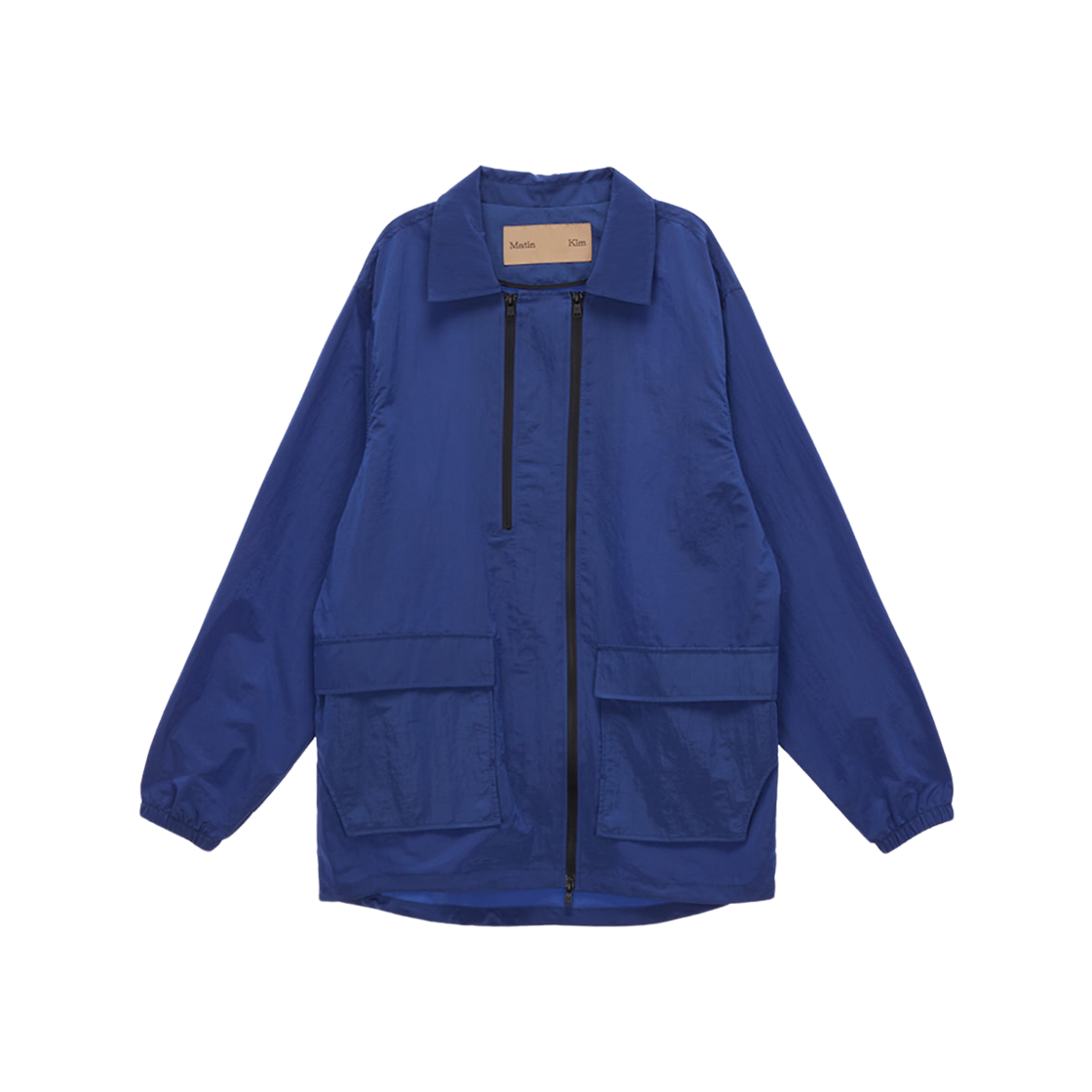 (W) 마뗑킴 투 웨이 아노락 점퍼 블루 | Matin Kim | KREAM