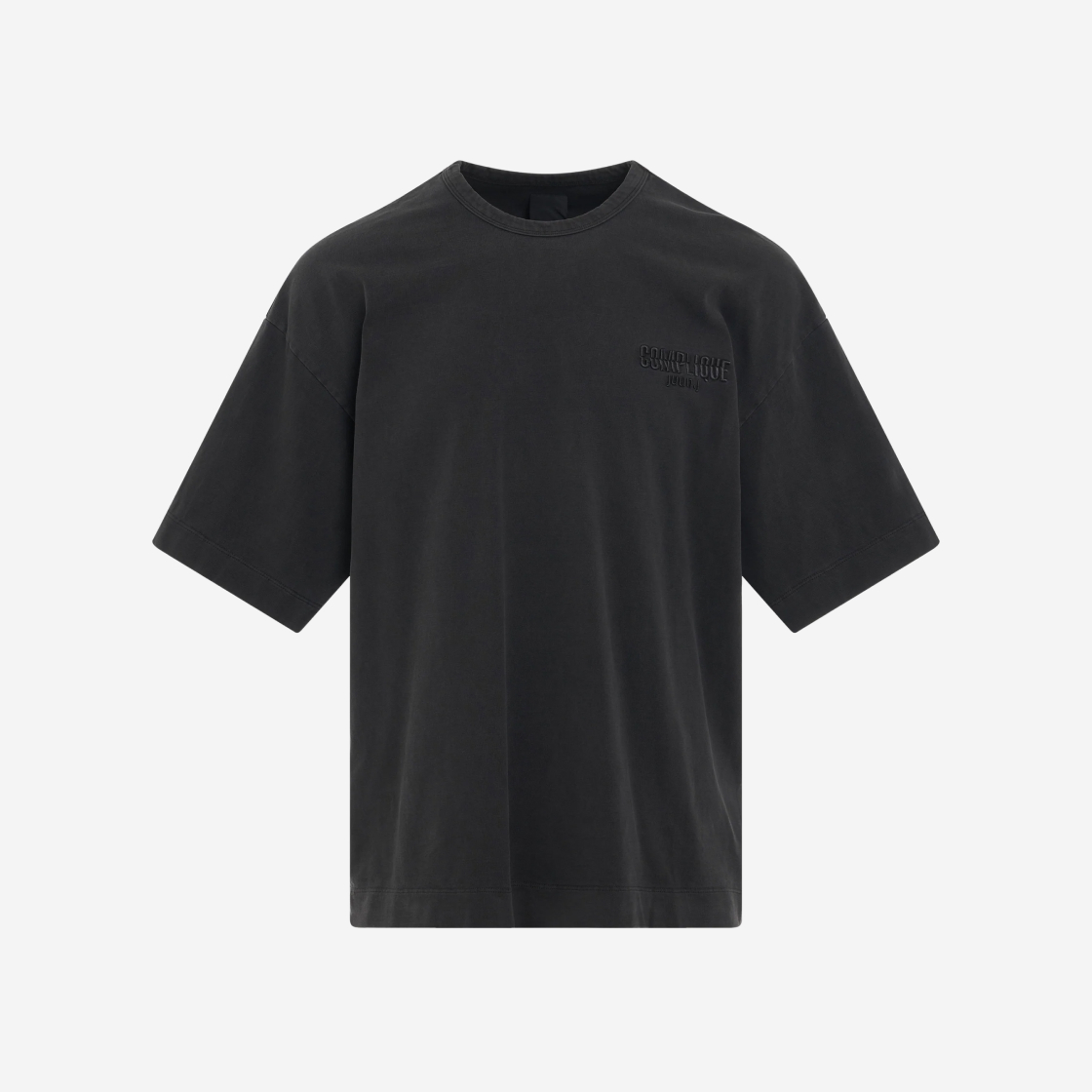 준지 코튼 가먼트 다이드 티셔츠 그레이 | JUUN.J | KREAM