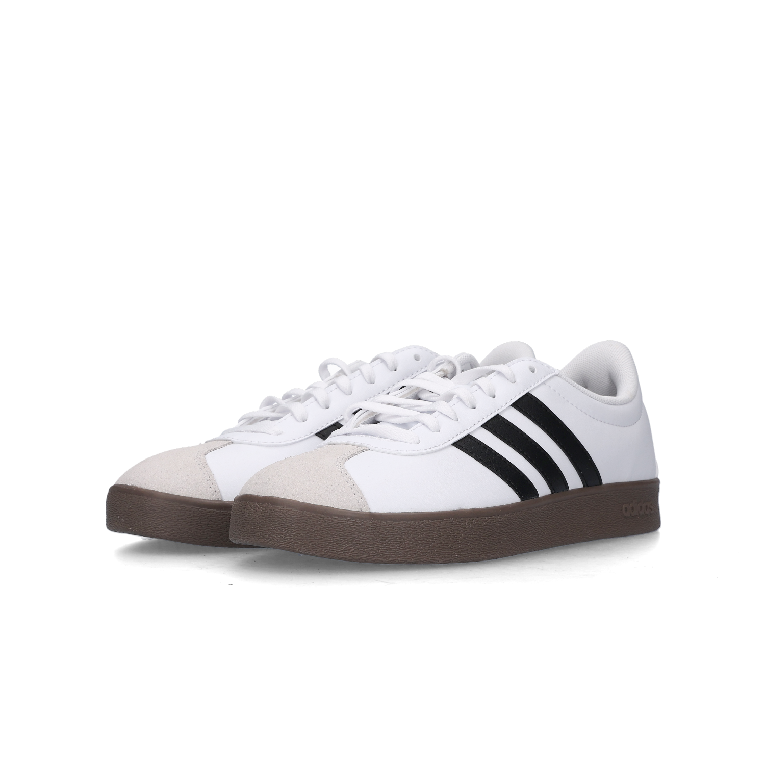 (W) 아디다스 VL 코트 베이스 클라우드 화이트 코어 블랙 | KREAM