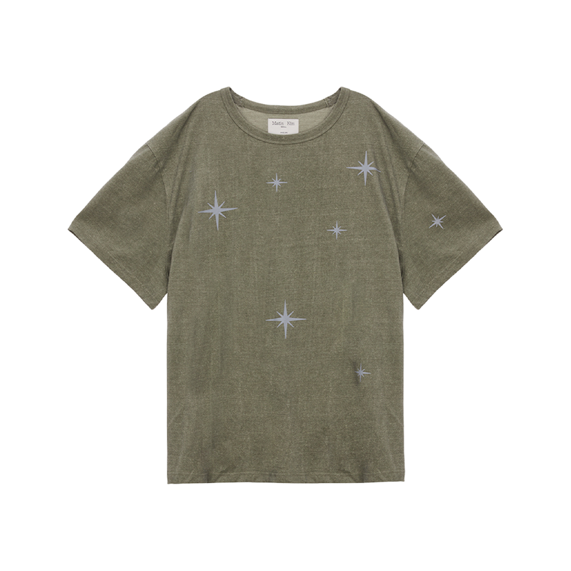 (W) 마뗑킴 엔젤 피그먼트 탑 카키 | Matin Kim | KREAM
