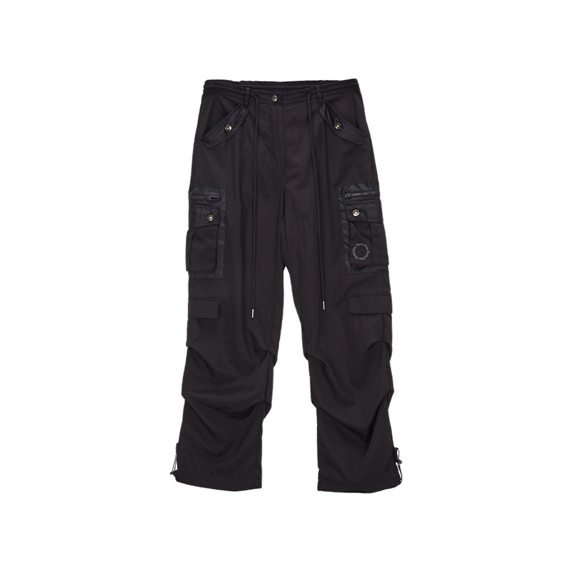 (W) 마뗑킴 셔링 카고 팬츠 차콜 | Matin Kim | KREAM