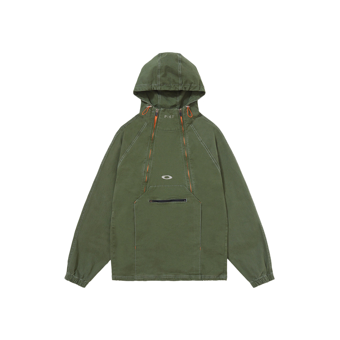오클리 x 피에트 스태틱 윈드브레이커 올리브 | Oakley | KREAM