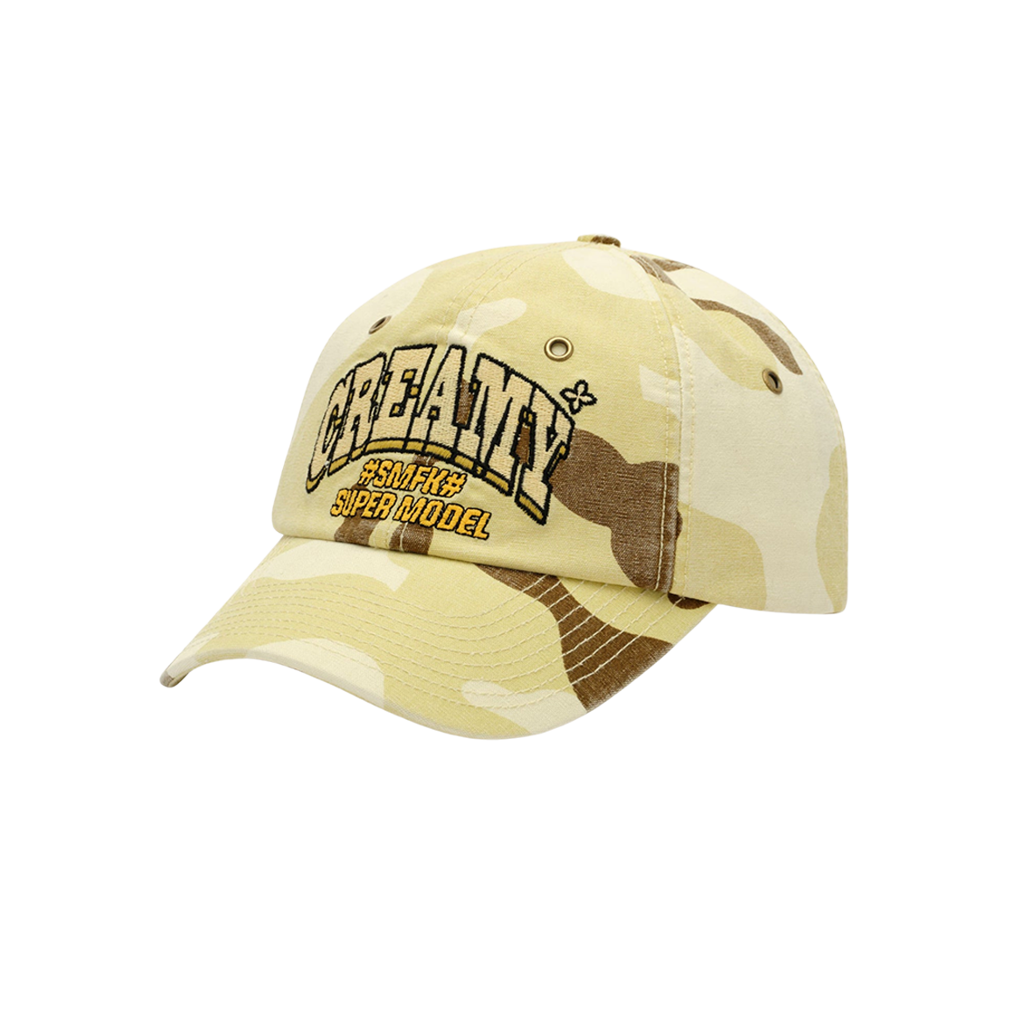 (W) 에스엠에프케이 데저트 카모플라주 와일드월드 캡 카모플라주 | SMFK | KREAM