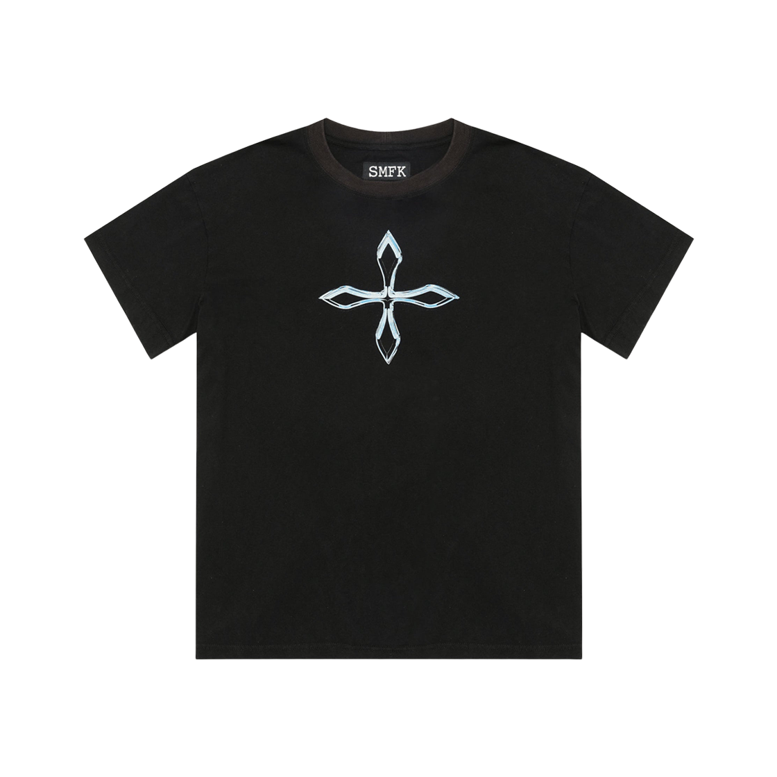 (W) 에스엠에프케이 컴퍼스 드림랜드 빈티지 오버사이즈 티셔츠 블랙 | SMFK | KREAM